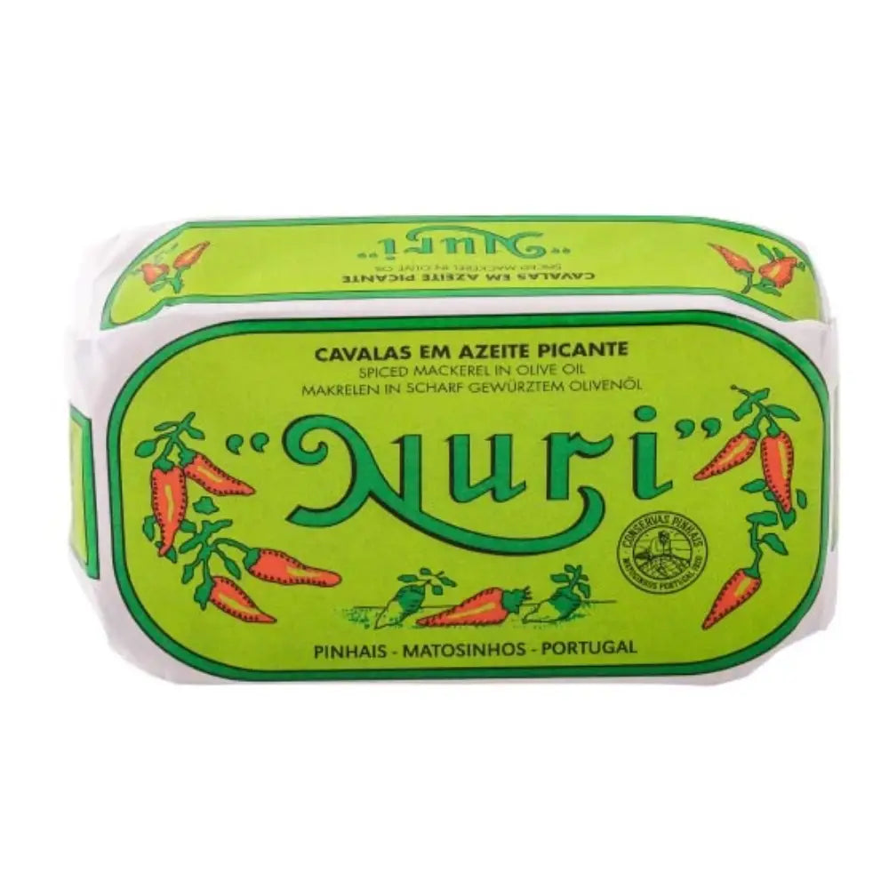 Nuri Spiced Mackerel in Olive Oil – Cardenas Gourmet Foods